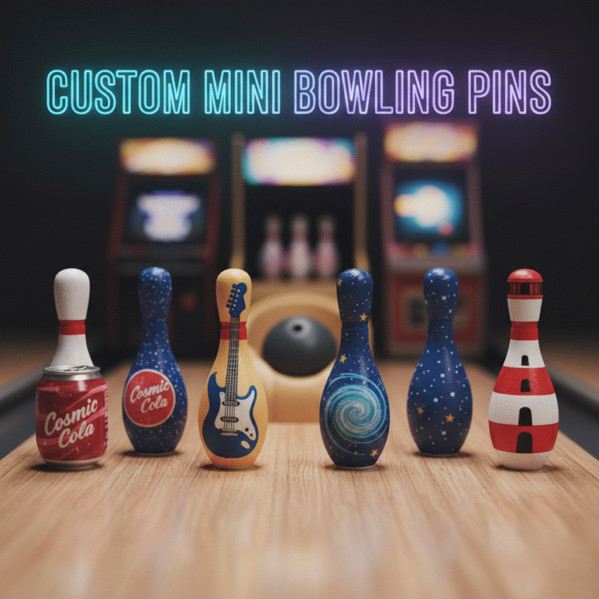 Custom Mini Bowling Pins